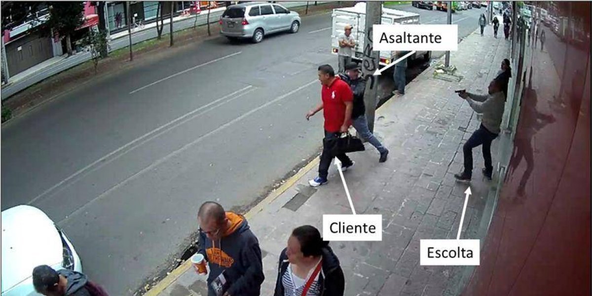 Publican imágenes de intento de asalto en Polanco - Diario Basta!