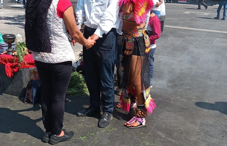 Limpias prehispánicas en el Centro Histórico – Diario Basta!