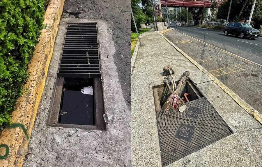 Seis alcaldías de CDMX concentran el mayor número de coladeras sin tapa ...