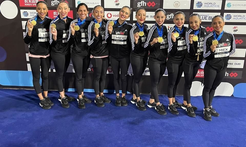 México gana oro en la copa del mundo de natación artística – Diario Basta!