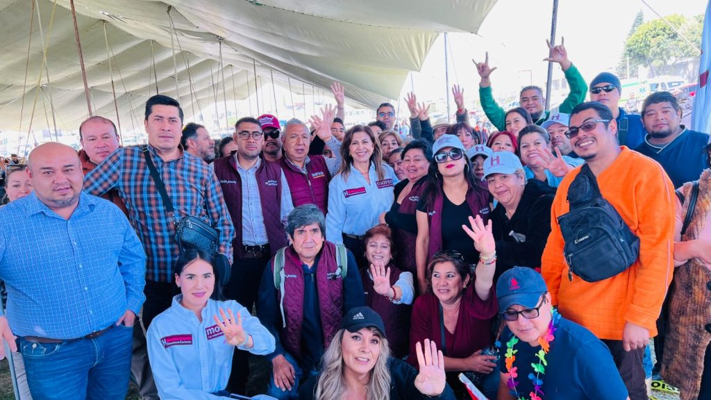 Más de 5 mil personas se congregan en Ecatepec para fortalecer Morena ...
