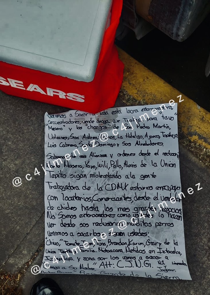 Dejan cabeza humana en puerta del Reclusorio Norte de CDMX – Diario Basta!